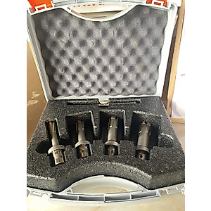 Fein HM Ultra Metal Core Bit Set - High-Performance Carbide-Tipped Core Bits for Precision Metal Drilling - 63127384020