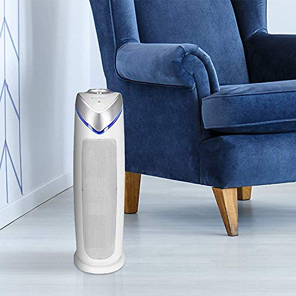 Germ Guardian HEPA Filter Air Purifier with UV Light Sanitizer with Guardian Technologies GermGuardian Air Purifier GENUINE Carbon Filter 4-Pack