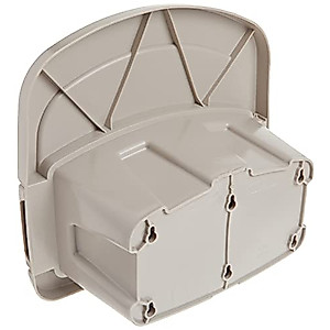 Suncast CPLDHH15000 Deluxe Garden Hangout with 150-Foot Capacity And Enclosed Storage Compartment, DHH150 Hose Hanger, No Size, Light Taupe