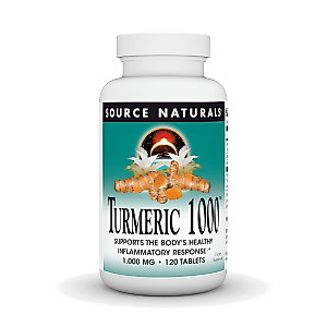 Source Naturals Turmeric 1000, Supports The Body’s Healthy Inflammatory Response*, 1,000mg - 120 Tablets
