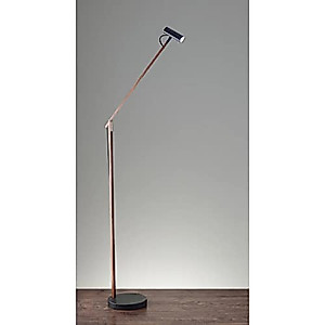 ADS360 AD9101-15 Crane LED Floor Lamp,Walnut/Black