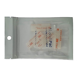 EZ Pass I-Pass SunPass Fastlane Dual Lock Adhesive Mounting Strips 4 Each 1-1/2 in with Prep Pad