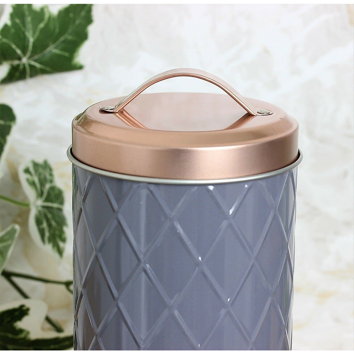 32cm Grey & Kitchen Pasta Storage Canister Spaghetti Jar (Color : Onecolor)