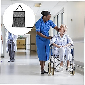 Alipis 3 Pcs Oxygen Cylinder Back Bag Stroller Storage Pouch Stroller Organizer Bag Wheelchair Hanging Bag Wheelchair Storage Pouch Universal Outdoor 1680d Oxford Cloth Backpack Bag