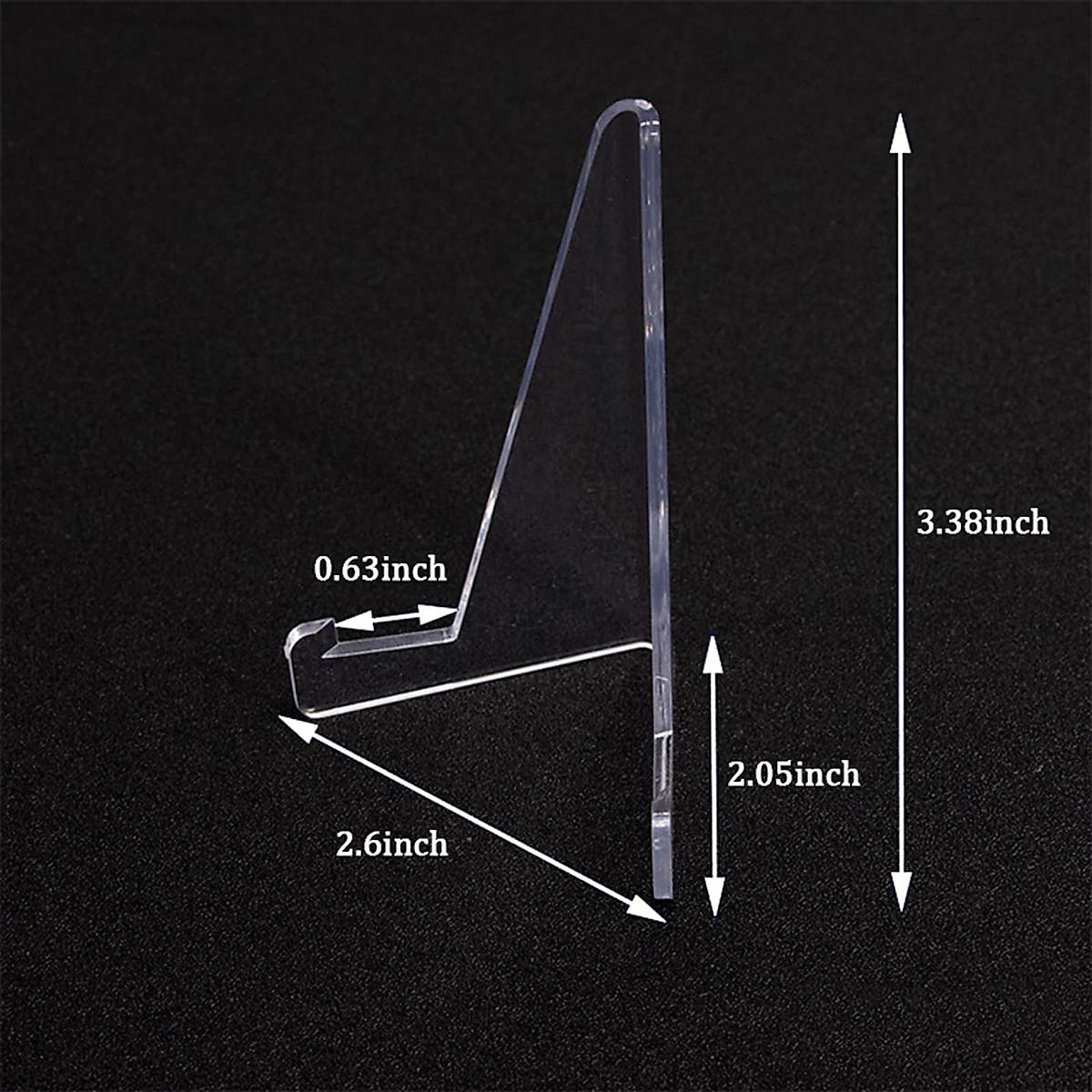 UTCTBC 35 PT Strong Magnetic Cards Sleeves 6 Card Brick + 1 Display Stand Clear Soft Pro Card Holder Fit Standard Trading Cards, Sports Cards,