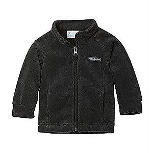 Columbia unisex-baby Benton Springs Fleece Jacket, Black, 12-18 Months