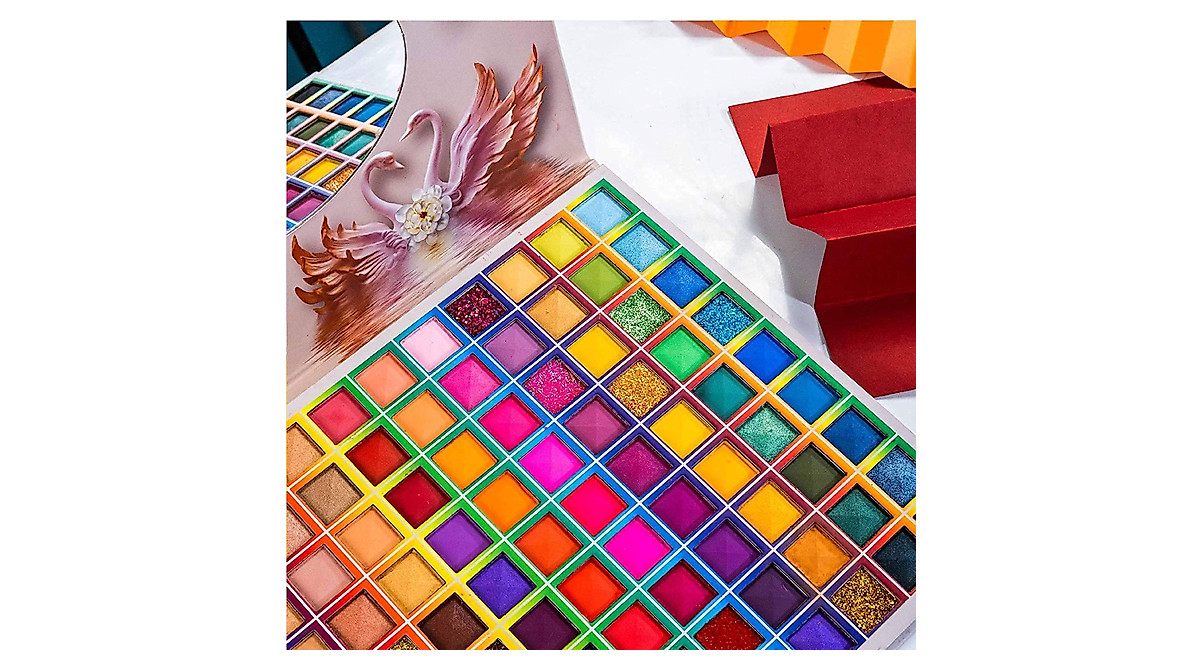 Rechoo 99 Colors Rainbow Eyeshadow Palette - Long Lasting