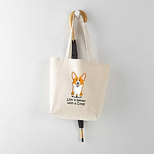CafePress Pembroke Welsh Corgi Tote Bag Canvas Tote Shopping Bag