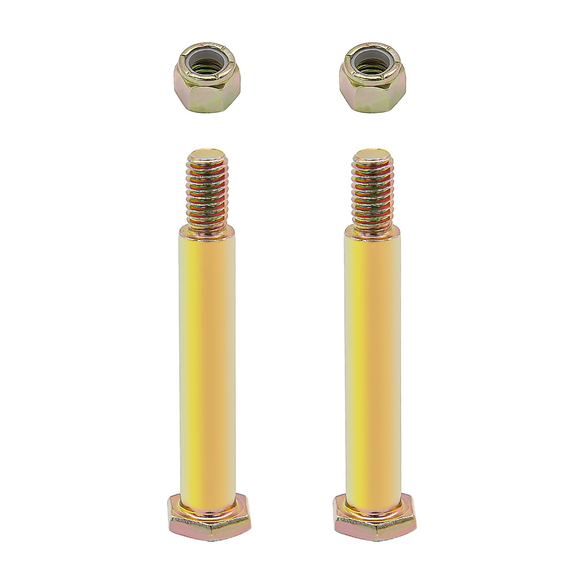 Huarntwo Replacement Wheel Shoulder Bolts and Lock Nuts for 137644 184218 184219 193406 532137644 738-3056 938-3056 73930600(2 Pack)