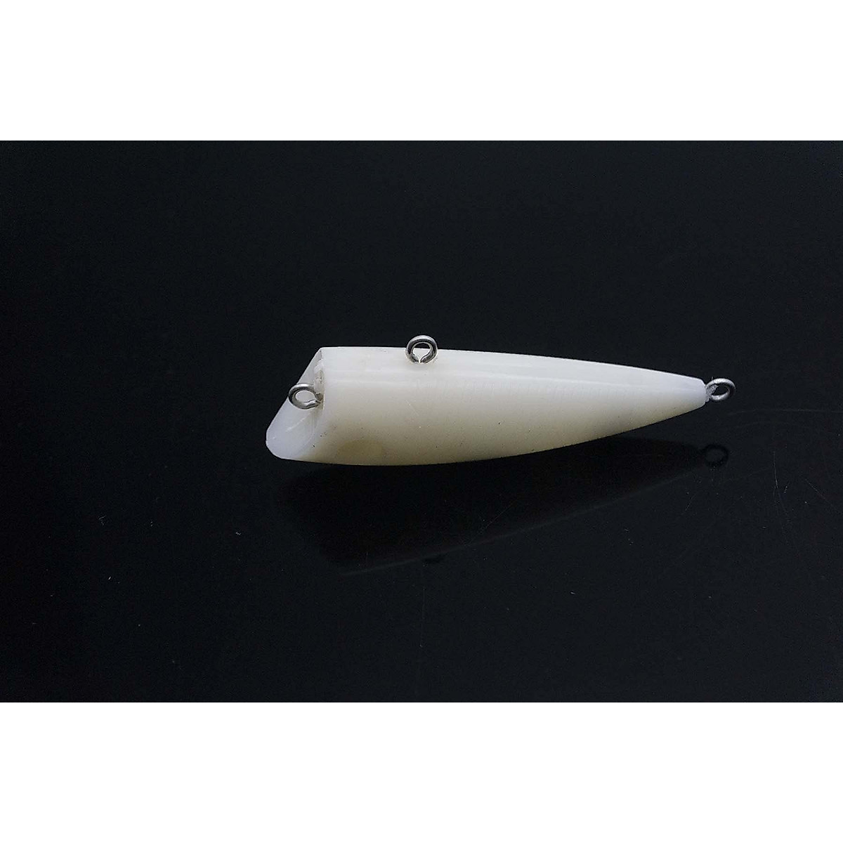 10PCS Unpainted Lure Blanks 5.47g 6.3cm with 6mm Free Fishing Eye Crankbait Baits Simulation Blank Body Clear Hard Baits Trout Salmon Minnow Lure Popper Lures Topwater Freshwater 8123