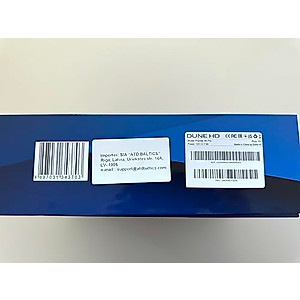 Dune HD Premier 4K Pro Android TV 11 | Media Player | Netflix in 4K D Vision & ATM-os | Mini PC | 4GB/32GB, HDD 2.5 Slot, AV1, Wi-Fi 6, 1Gbit, ISO DV P7 FEL MKV AFR | HDR10+ | DTS | Voice Control