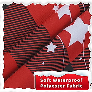 Alishomtll Christmas Tablecloth Oval 60x84 Inch, Red and Black Checkered Table Cloth Oval Tables for Christmas Decor, Snowflake Waterproof Table Decorations