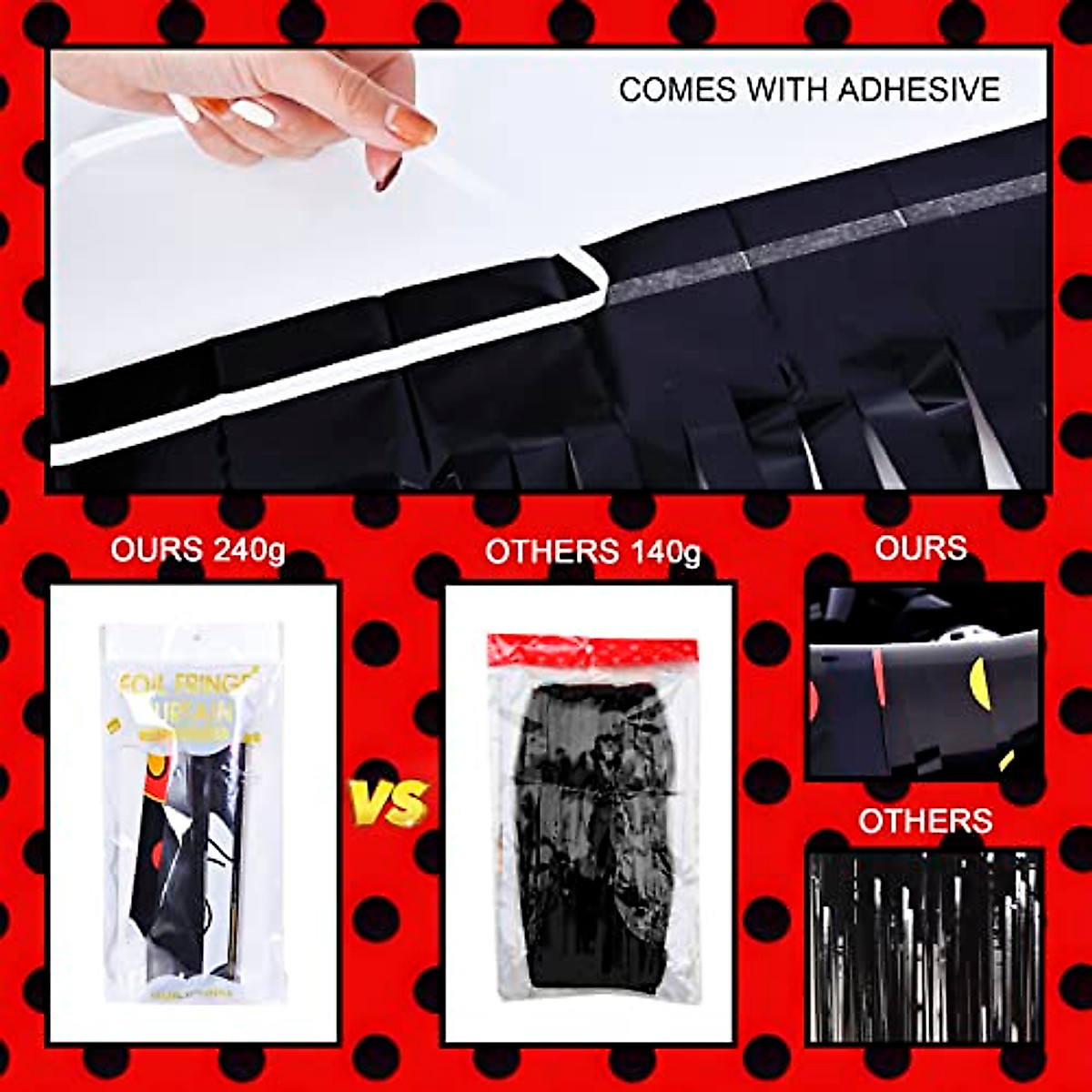 Bupelo Mickey Birthday Party Supplies, 2 Pack Mickey Theme Tinsel Foil Fringe Curtains,Cartoon Mouse Patterns Photo Booth Prop Backdrop Streamer, Mickey Birthday Party Decorations, Room Decor for Kids