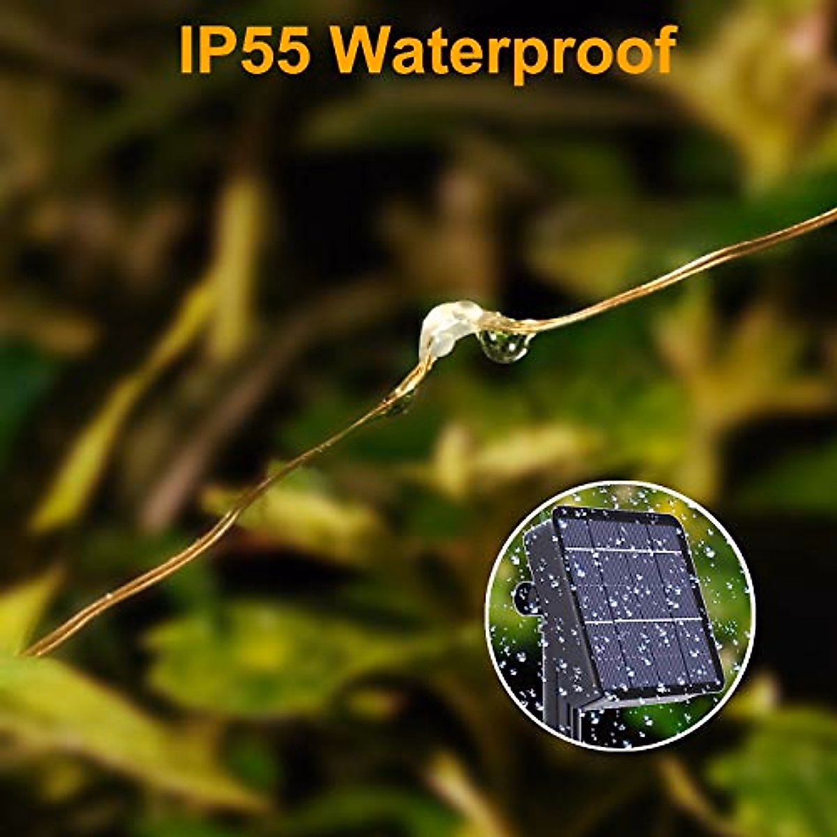 Solar String Lights Outdoor, 2-Packs 157.4ft 480LED Ultra Long Solar Fairy Lights 8 Modes Copper Wire Solar Powered Fairy Lights Outdoor Waterproof for Christmas Garden Yard Party Patio Tree