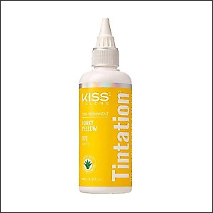 Kiss Tintation Semi-Permanent Hair Color Treatment 148 mL (5 US fl.oz) (Honey Brown)