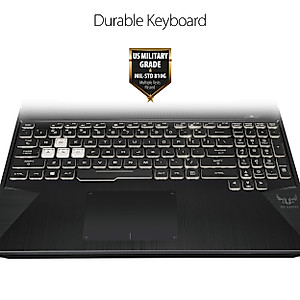 Newest Asus TUF 15.6" FHD 144Hz IPS Gaming Laptop PC, 9th Gen Intel 6-Core i7-9750H Upto 4.5GHz, 16GB RAM, 512GB PCIe SSD, NVIDIA GeForce GTX 1650 4GB, RGB Backlit Keyboard, Windows 10 Home