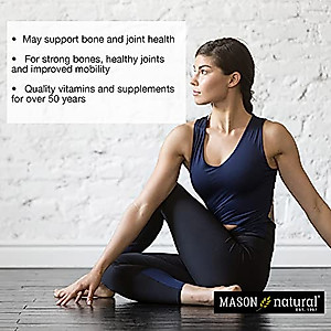 MASON NATURAL Vitamin K2 100 mcg Plus Vitamin D3 - Supports Bone, Cardiovascular & Muscle Health, 100 Tablets