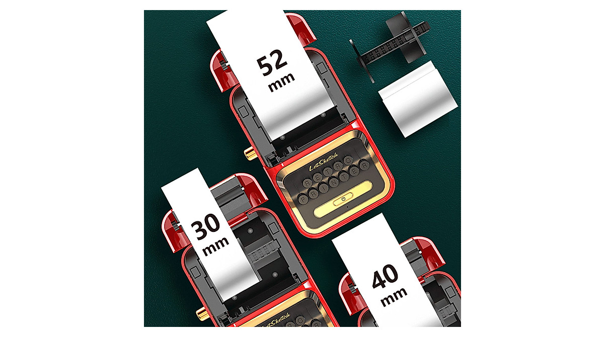 LetSketch Portable Thermal Label Printer - Inkless & Bluetooth