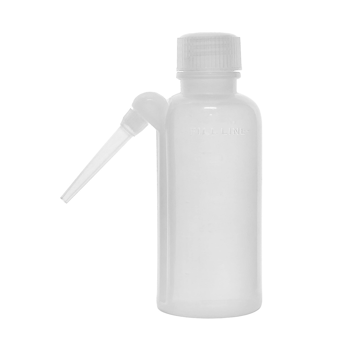 EISCO Wash Bottle, 125ml - Polyethylene - Translucent, Unbreakable - Screw Cap with Down Spout for Dispensing Liquid Labs