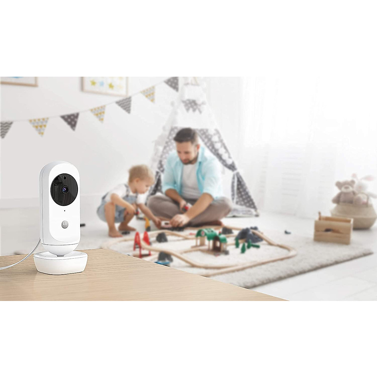 Motorola Ease44CONNECT Wi-Fi Video Baby Monitor with 4.3" HD Color Screen (New Baby Monitor)