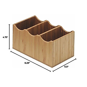 Cal-Mil 1244 Bamboo Flatware Display