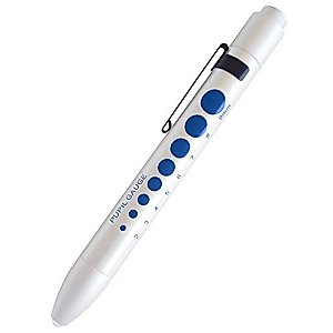 Prestige Medical Soft LED Pupil Gauge Penlight, White, 0.8 Ounce