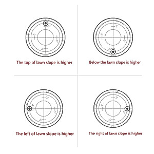 PGM Ball Markers Hat Clip Golf Putting Aid Round Bubble Level High Precision Reader