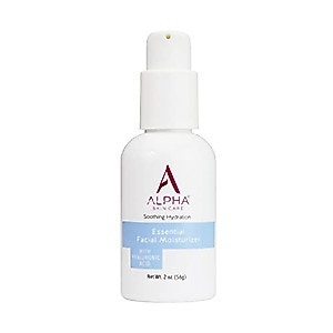 Alpha Skin Care Essential Facial Moisturizer, Hyaluronic Acid, Deep Soothing Hydration, Reduces Lines & Wrinkles, Anti-Aging, Normal to Dry Skin, 2 Oz