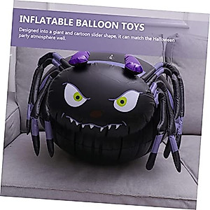 MUSISALY 3pcs Blow Favor Up Plaything PVC Creative Balloon Birthday Giant Spider Halloween Inflate Decorations Outdoor Garden Toys Toy Party Prop Inflatables Yard Home Holiday
