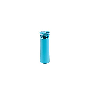 SimpleHH 23OZ Double Wall Vacuum Insulated Stainless Steel Leak Proof Sports Water Bottle With Locking Flip Top Lid And Carrying Handle (Teal, 23)