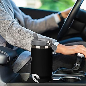 Jesus Saved My Life Crucifixion 30 OZ Insulated Tumblers with Handle And Straw Leakproof Vacuum Insulated Stainless Steel Water Bottle for Car Fishing Travel