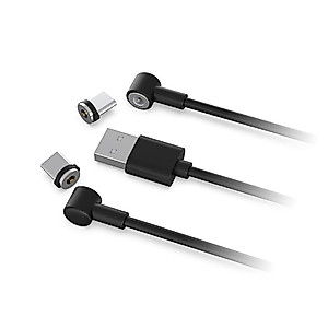 ZLiT Charing Cord Cable for ps5,Fast Charging Type C Charger Cable Cord for PS5 VR2 for Switch Controller (Black, 1)