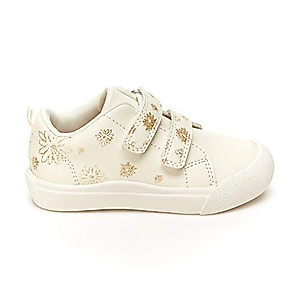 OshKosh B'Gosh Girls Lucie Sneaker, White, 8 Toddler