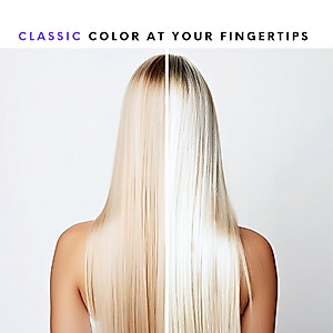 Watercolors Semi Permanent Color Depositing Shampoo. Sulfate & Paraben Free to Maintain & Enhance Hair Color 8 fl oz - VIOLET WASHE