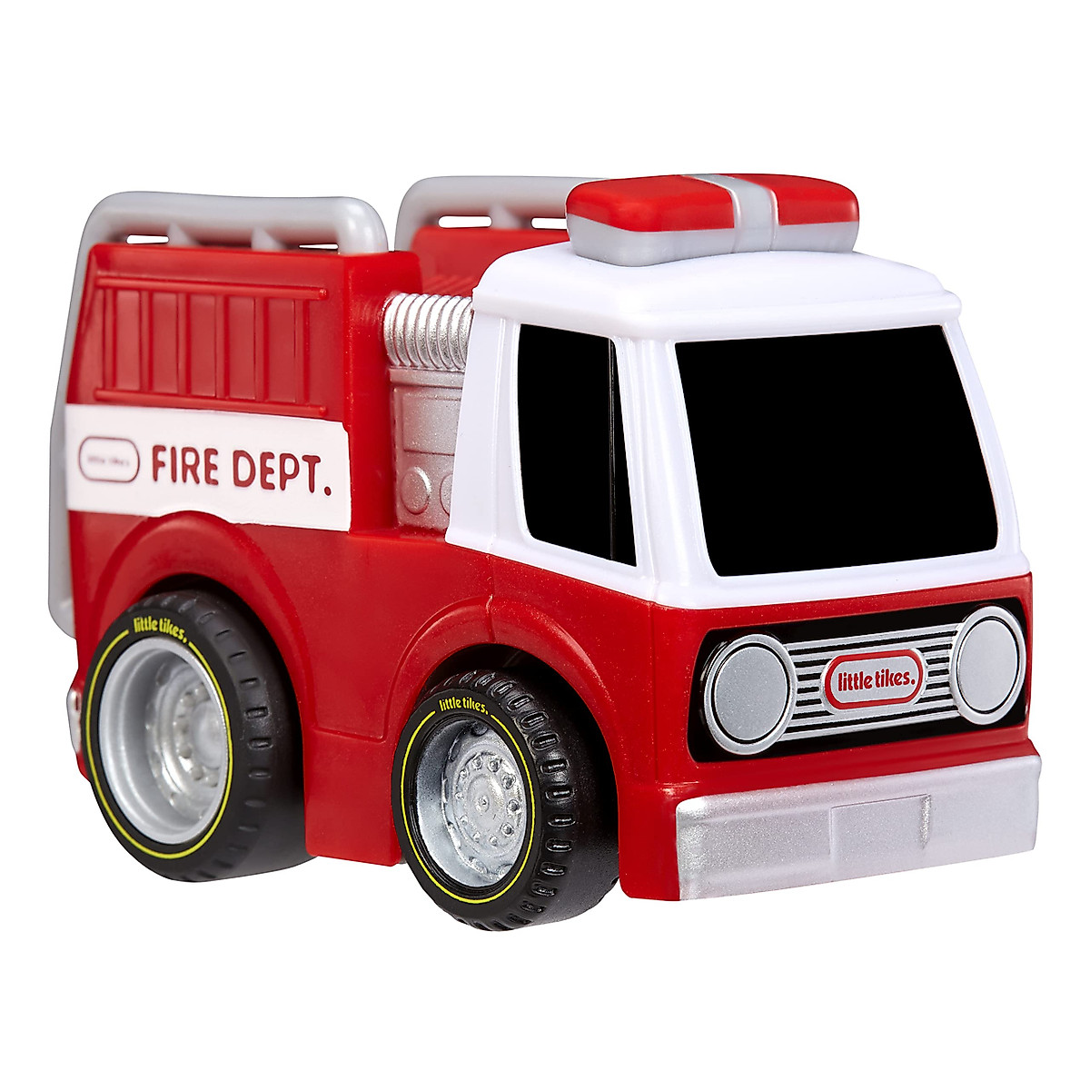 Little Tikes, My First Cars, Crazy Fast Cars 2-Pack Racin’ Responders, Fire Truck, Ambulance, Pullback Toy Car Vehicle Goes up to 50 ft
