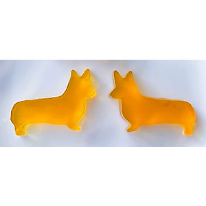 Kasian House Corgi Silicone Ice Cube Tray and Treat Mold, 9 Welsh Corgi Shaped Molds, BPA Free and Heat Resistant, Chocolate Mold