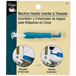 Dritz 253 Machine Needle Inserter & Threader for Sewing