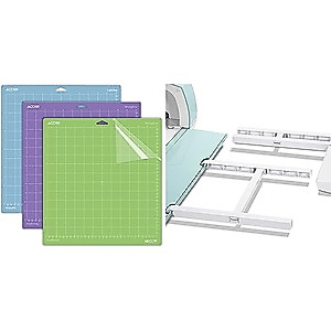 Extension Tray for Cricut Maker 3/Maker and Explore Air/2/3, 12x12 Cutting Mat for Cricut, Tray Extender Compatible with Cricut Mat