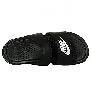 Nike New Women's Benassi Duo Ultra Slide Black/White 9