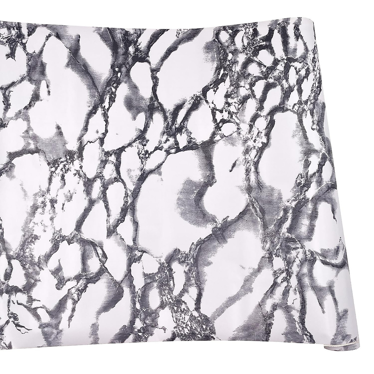 Yifely Granite Marble Effect Furniture Paper Self-Adheisve Shelf Liner Countertop Sticker 17.7 Inches by 9.8 Feet