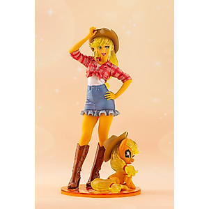 Kotobukiya My Little Pony: Applejack Limited Edition Bishoujo Statue, Multicolor