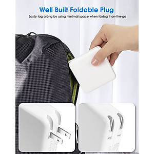 Mac Book Pro Charger, 96W USB C Fast Charger Power Adapter Compatible with New MacBook Air 13 Inch & MacBook Pro 16" 2021 2020 2019 2018, with 6.6ft USB C Cable