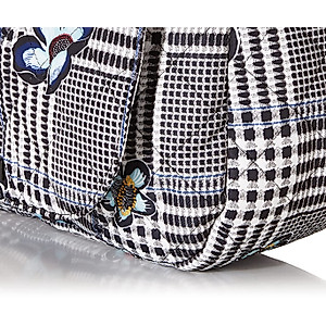 Vera Bradley Women's Performance Twill Carson Shoulder Bag Crossbody Purse, Bedford Plaid, One Size