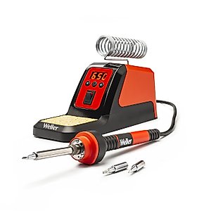 Weller Digital Soldering Station with 70W Precision Iron, 120V - WLSKD7012A,Red/Black