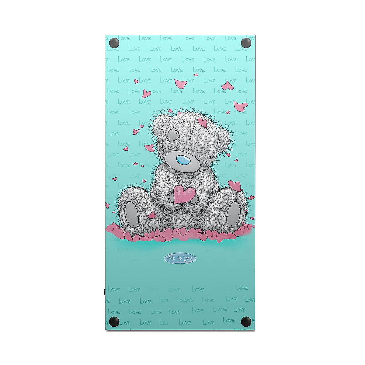 Head Case Designs Officially Licensed Me to You Love Classic Tatty Teddy Vinyl Sticker Gaming Skin Case Cover Compatible with Xbox Series X Console and Controller Bundle
