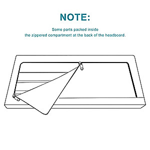 Moblly Full Size Platform Bed Frame with Headboard and No Box Spring Needed, Queen Bed for Large Storage Space/Mattress Foundation/Wood Slat Support/Easy Assembly, Pink