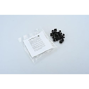 Mtsooning 20PCS Fender Liner Splash Shield Wheelhouse Liner Self Tapping Screws, Phillips Truss Head Sems Self-Drilling Screw Replacement for BMW Honda Acura