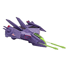 Mattel Lightyear Toys Hyperspeed Series Zurg Fighter Ship 9.25 Inches Long Authentic Detail, with Zurg Figure 2.25 Inches Tall, Fan Gift Ages 4 Years & Up