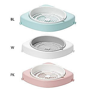 Bathroom Degree Rotating for Triangle Shelf Toilet Spinning Corner Organizer Holder Tray Storage Rack 360° Rotating Triangle Shelf