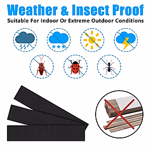 Heavy Duty Plastic Shims for Indoor/Outdoor Use - 16 Pack Wedges for Furniture, Appliances, DIY Furniture Levelers